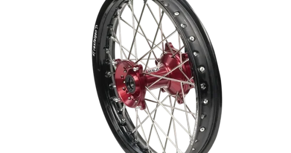 REX WHEELS 18" 2.15 CRF250 14- CRF450 13- SVART/RÖD