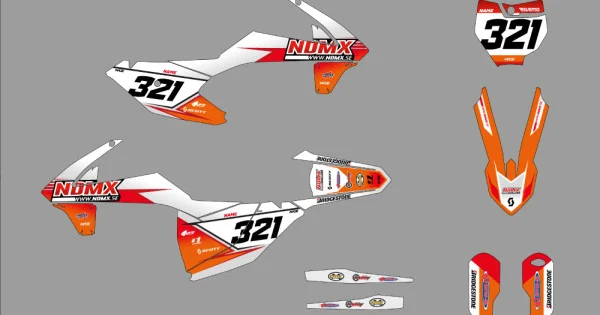 NDMX Support Komplett dekalkit