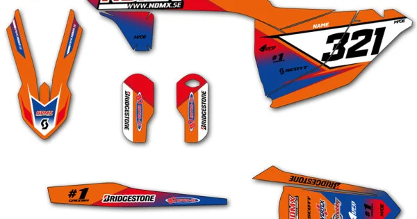 NDMX Support Komplett dekalkit